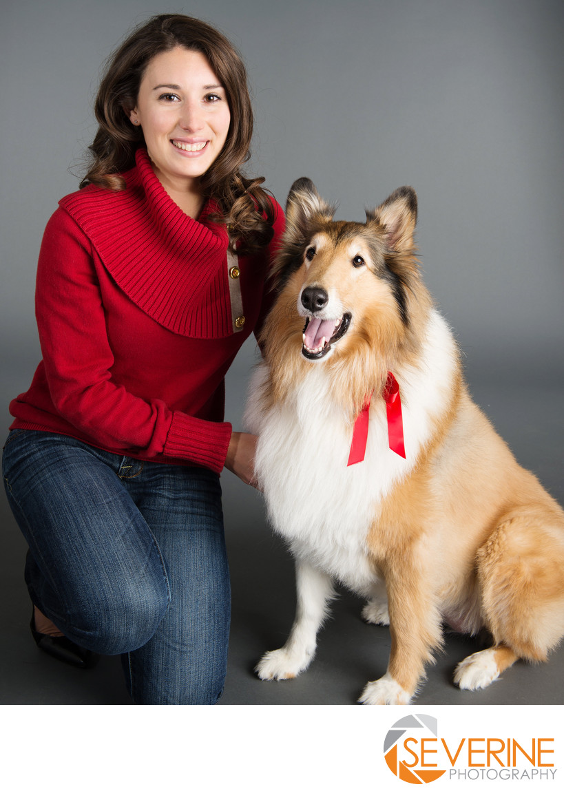 professional headshot for woman and their dog jacksonville - Headshot ...