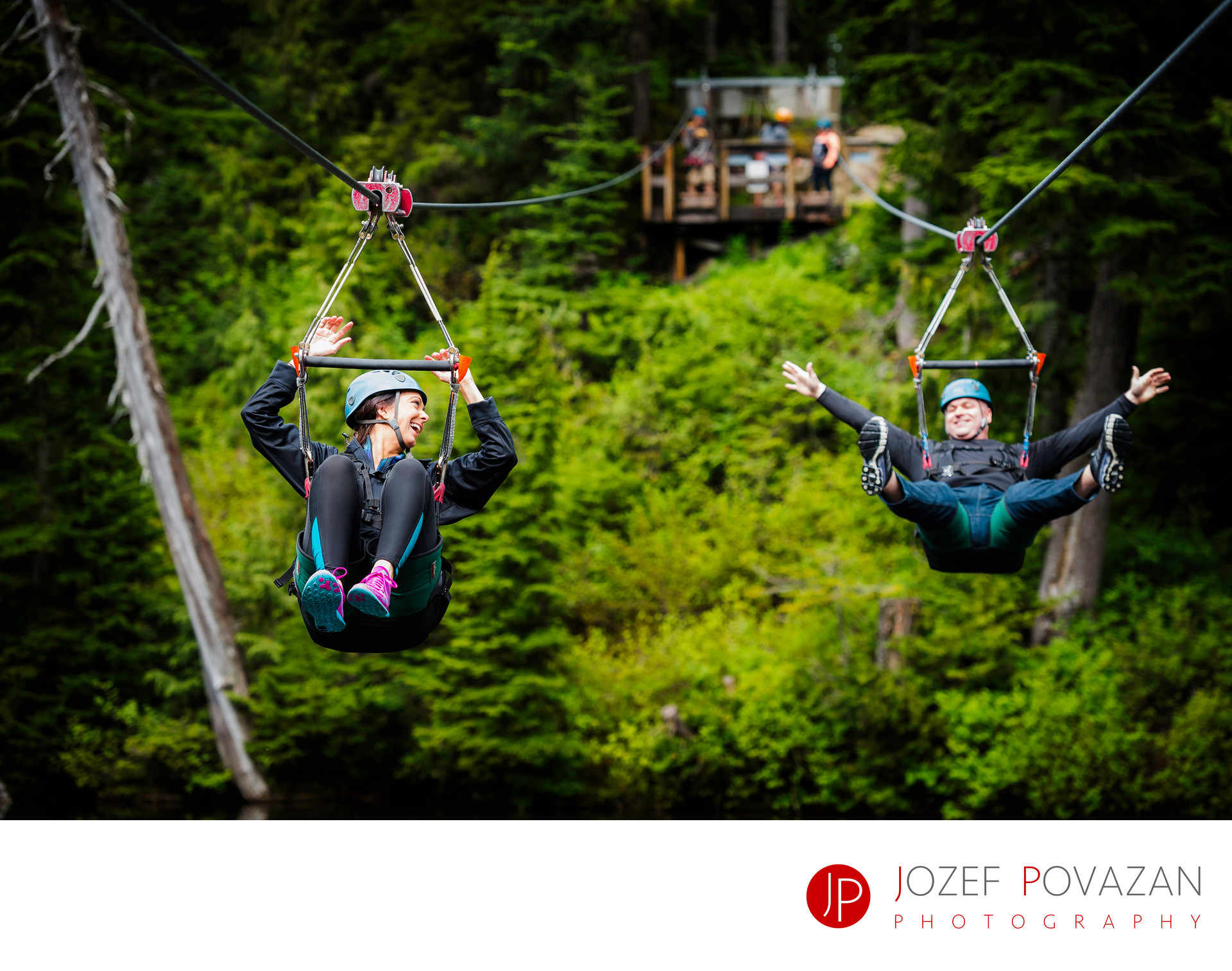 Vancouver team building event Grouse Mountain zip line - Best Vancouver ...