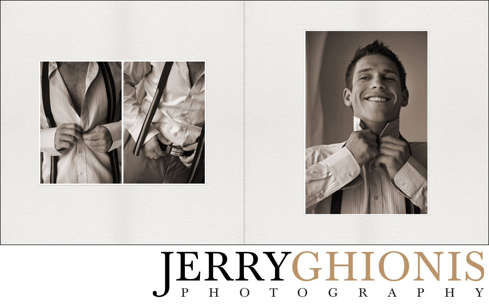 Details of Groom Getting Ready