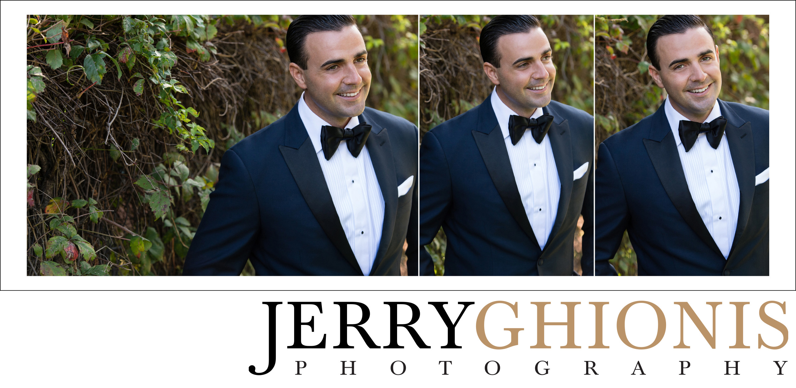 Groom's Pages in Wedding Album