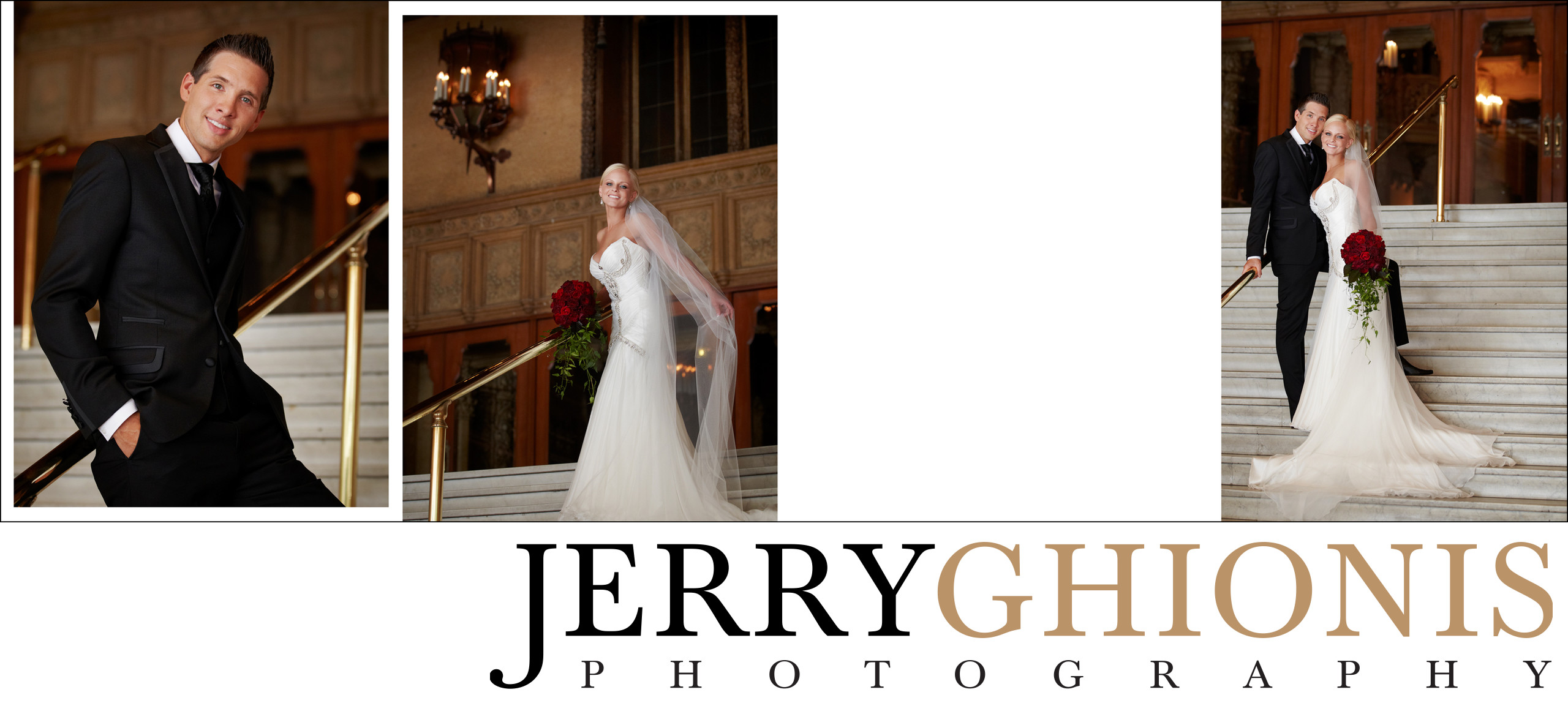Bride and Groom Wedding Album Photos