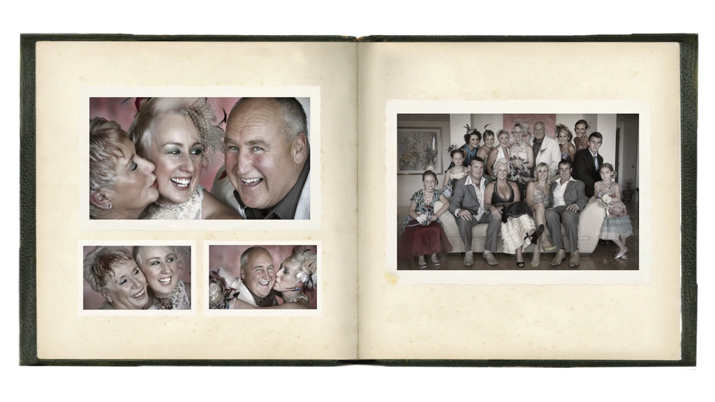 Vintage Wedding Album Design