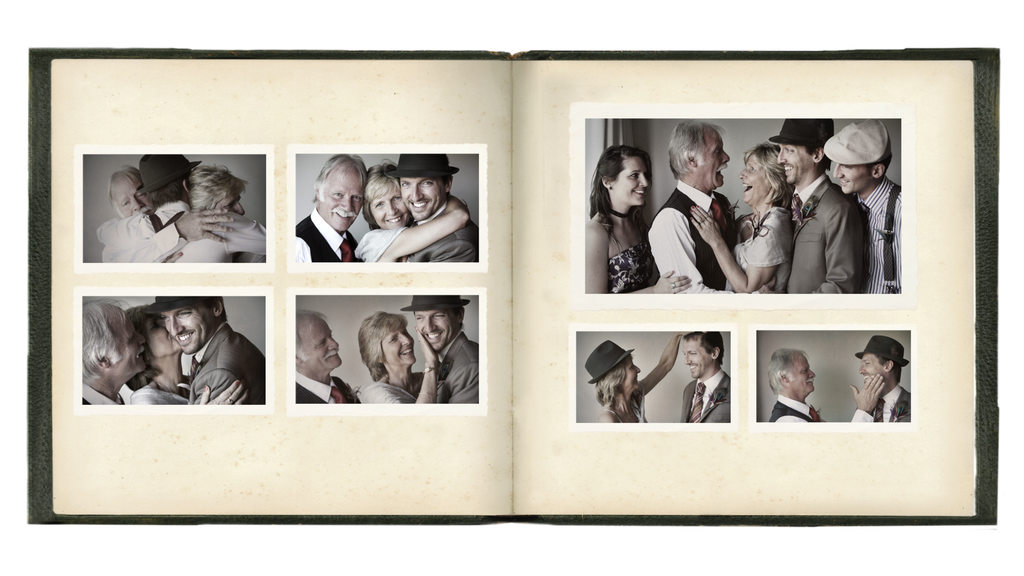 Vintage Wedding Album Design