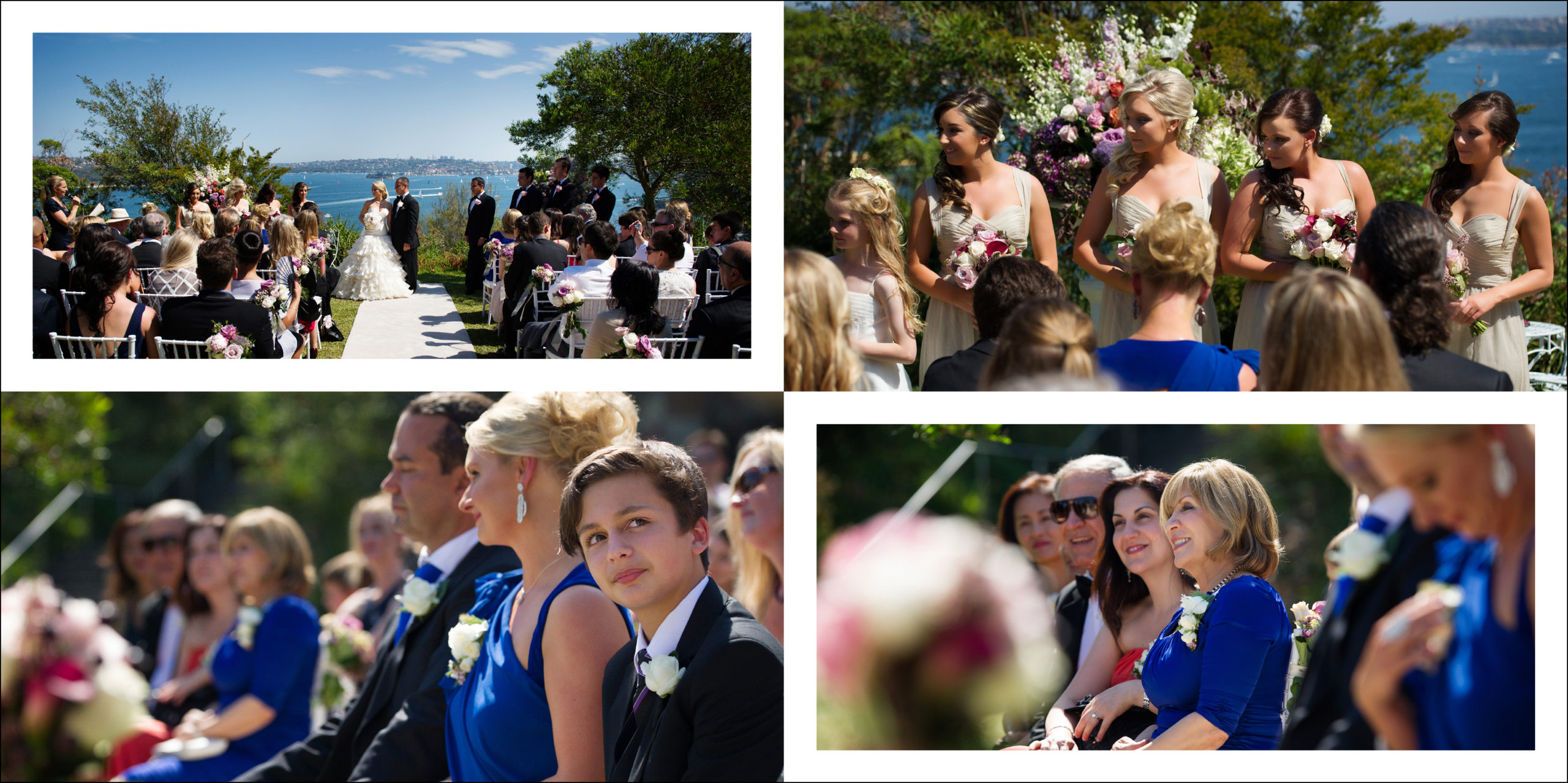 Outdoor Ceremony at Destination Wedding