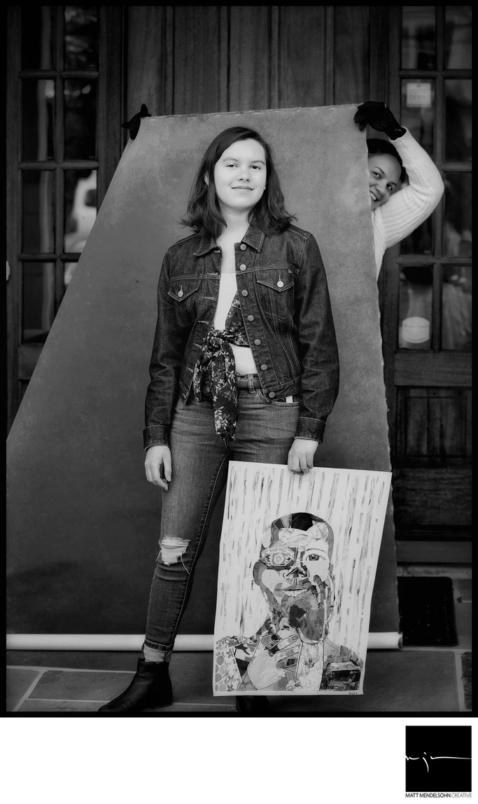 Artist Senior Portrait