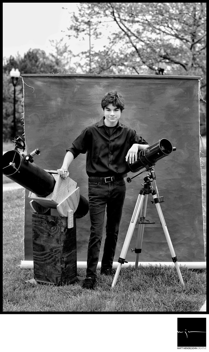 STEM Senior Portrait