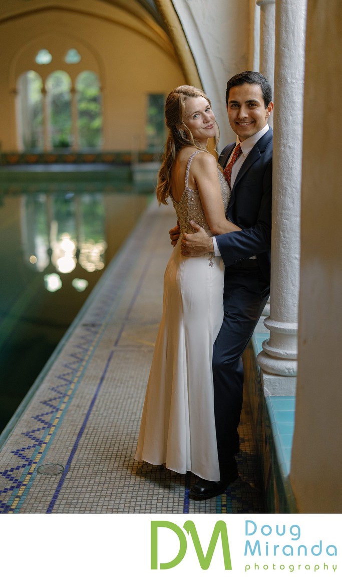 Berkeley City Club Wedding Pool Photos - Berkeley City Club Wedding Photography - Doug Miranda ...