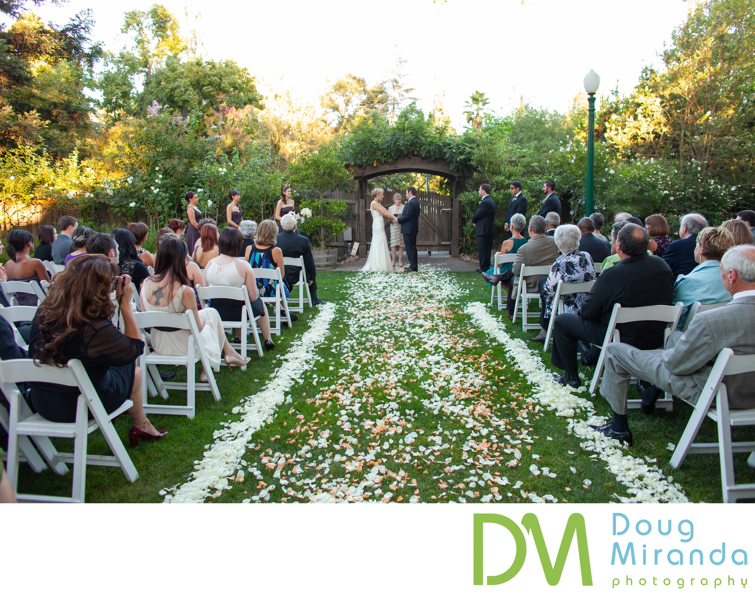 Wine and Roses Wedding Ceremony Picture - Wine and Roses Wedding ...