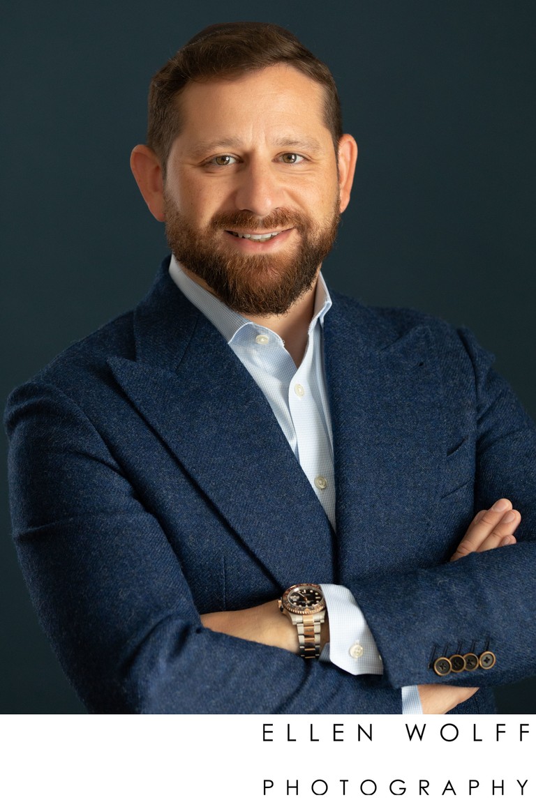 corporate ceo headshot - Ellen Wolff Photography