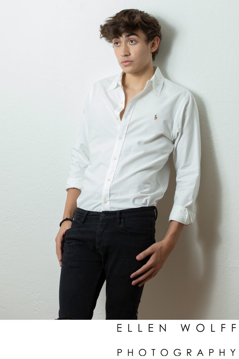 full length photo for actor comp card - Ellen Wolff Photography
