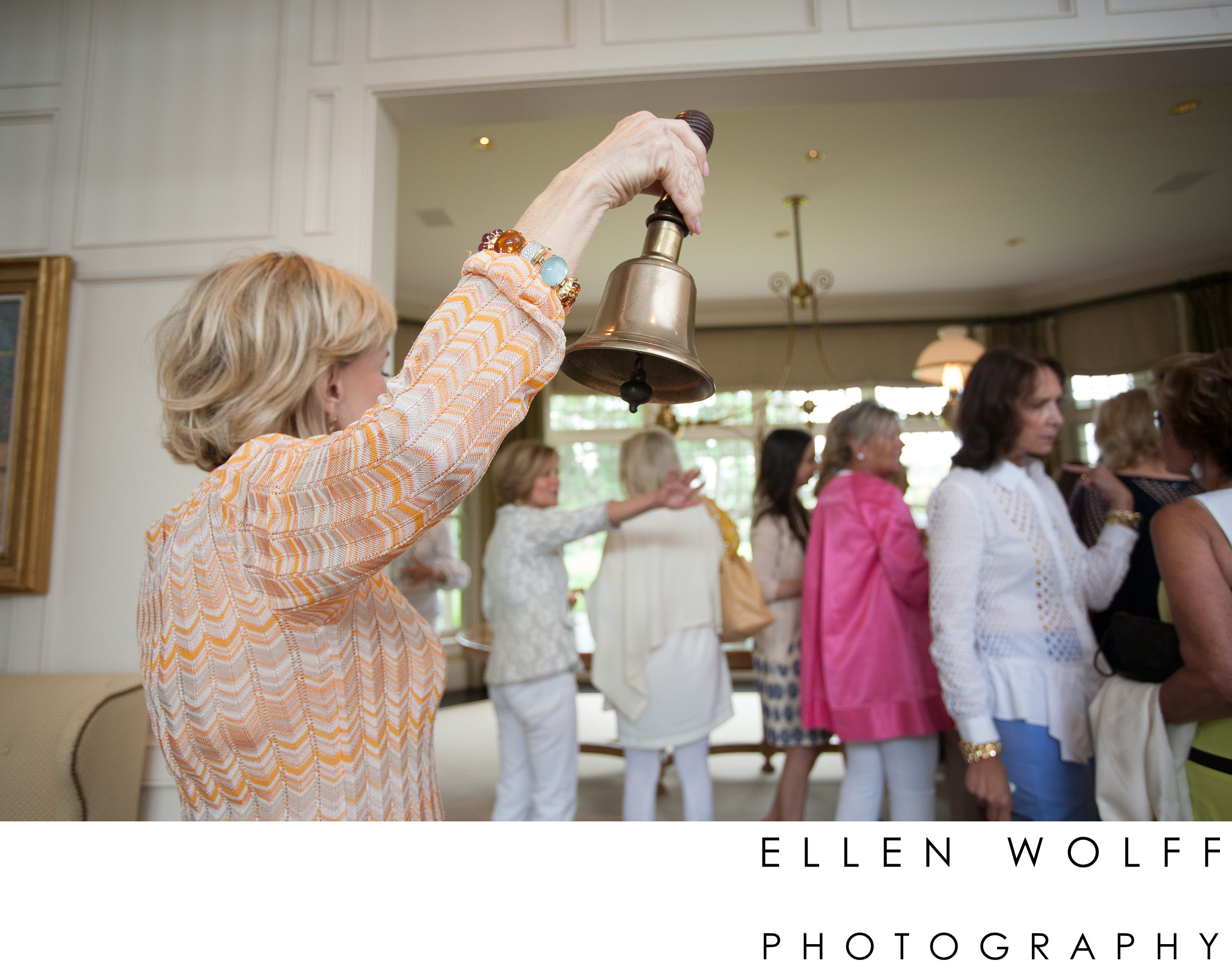 ringing the lunch bell - Ellen Wolff Photography