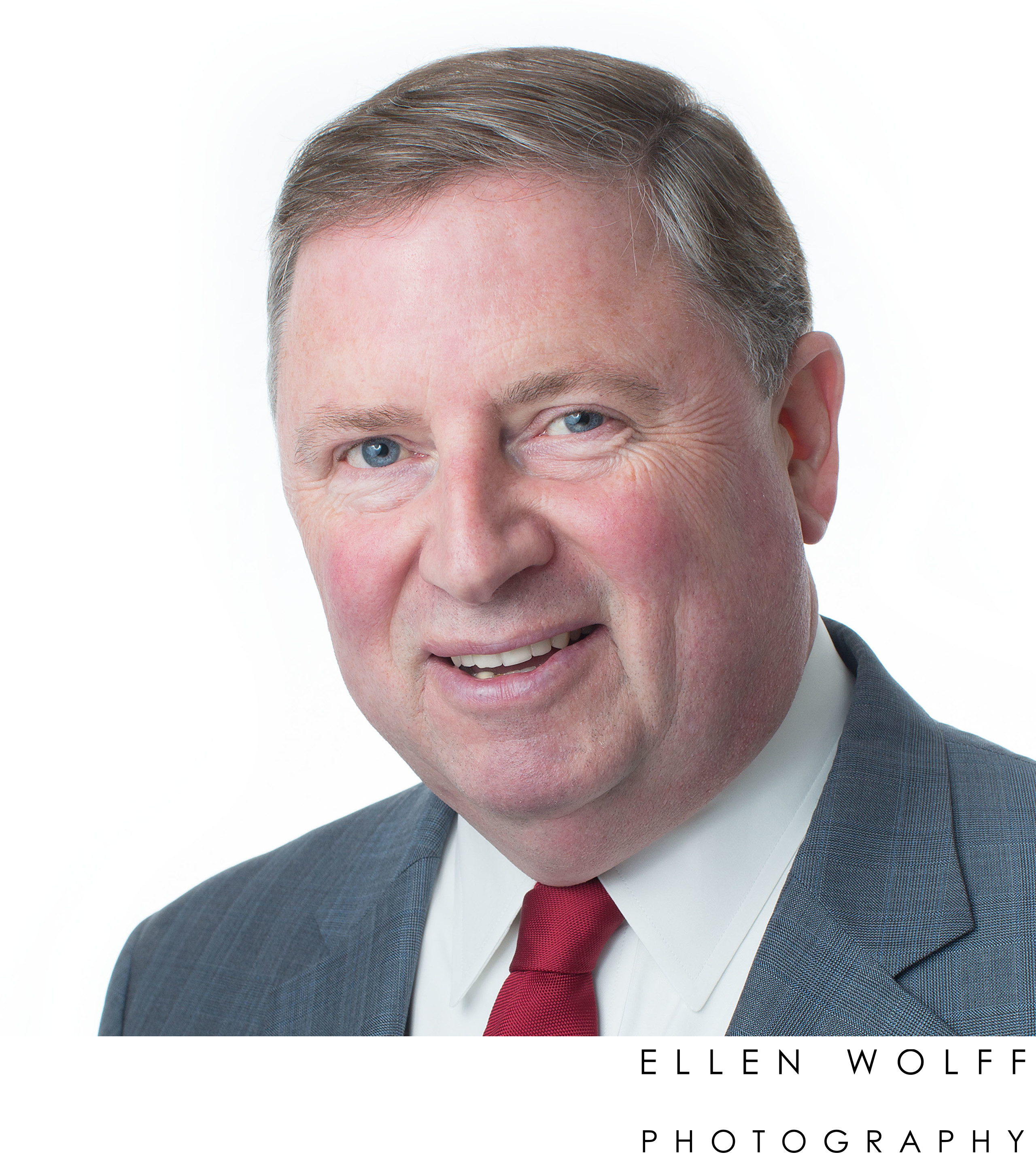 corporate headshot white background - Ellen Wolff Photography
