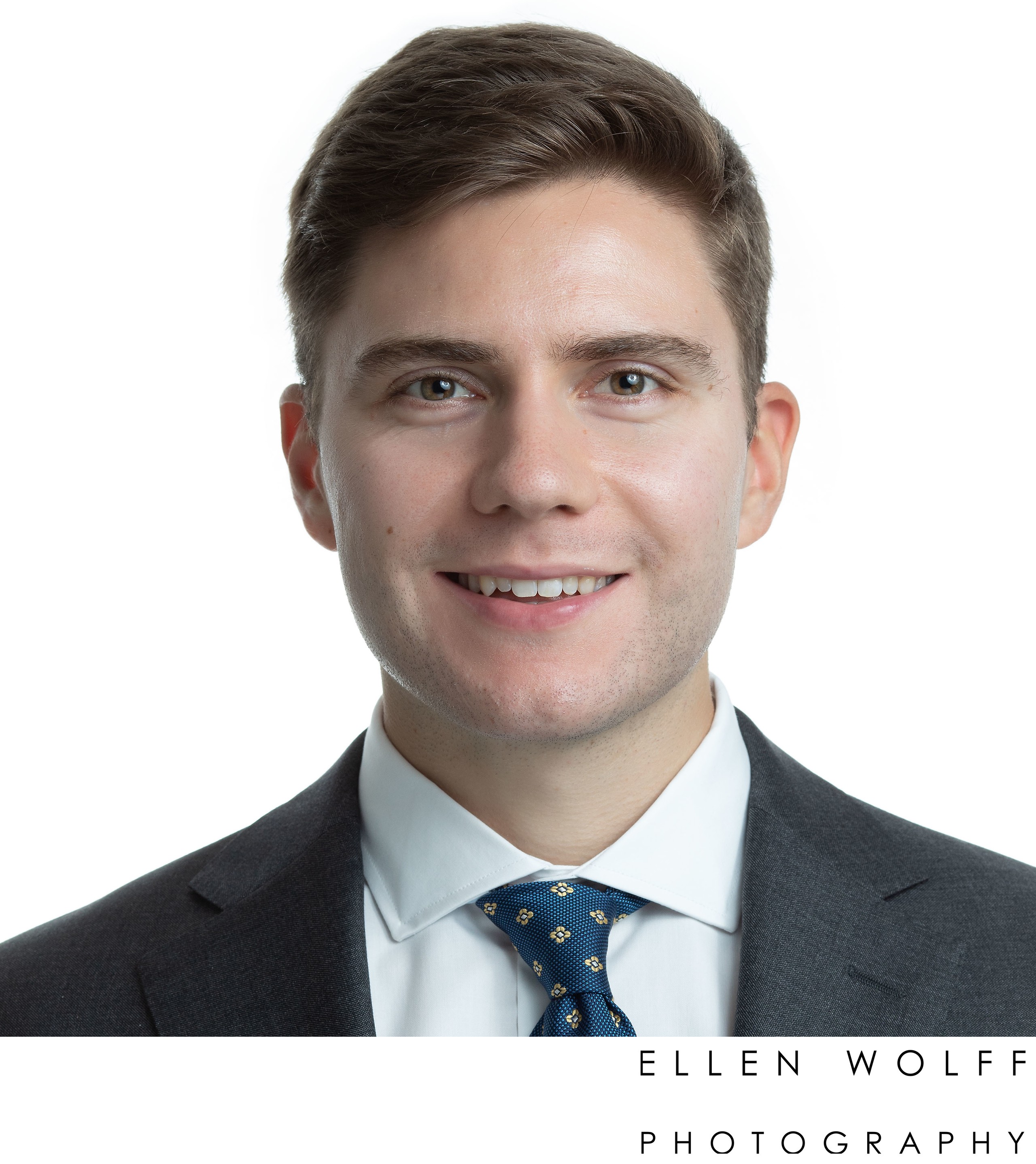 Medical residency application headshot on a white background - Ellen ...