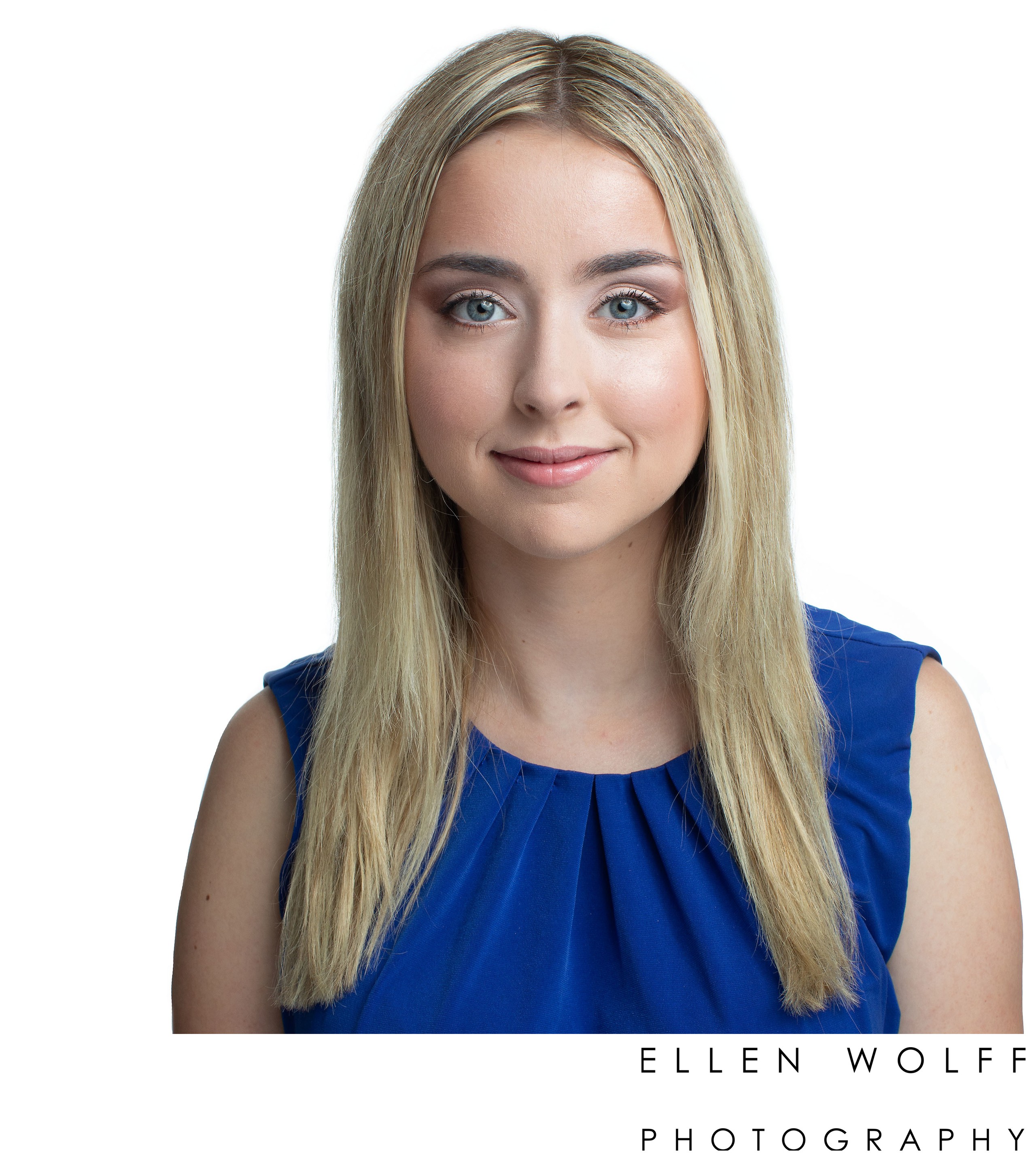 Law school application headshot for student id - Ellen Wolff Photography