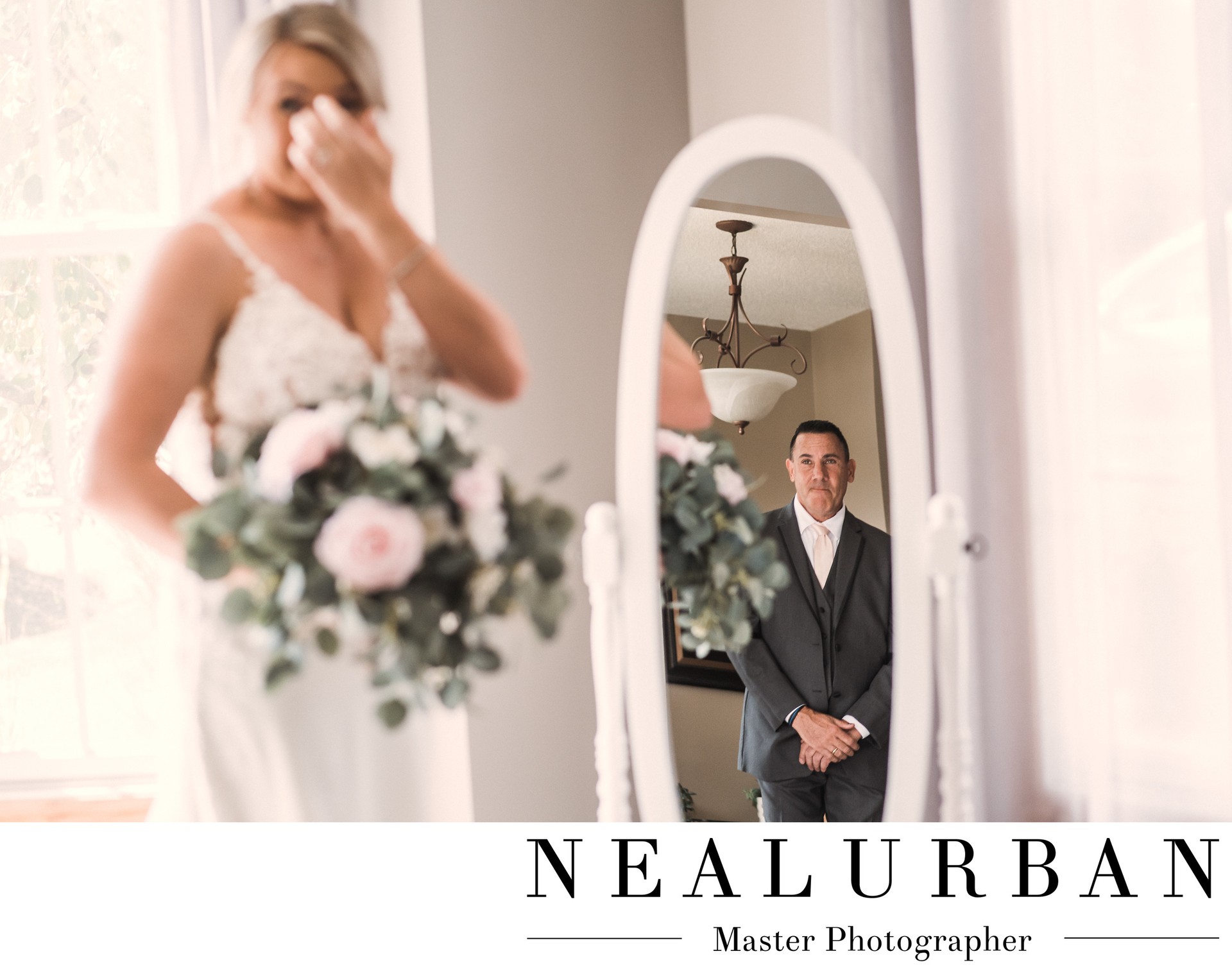 Reflection of First Look - Weddings - Wedding Photographers Buffalo NY ...