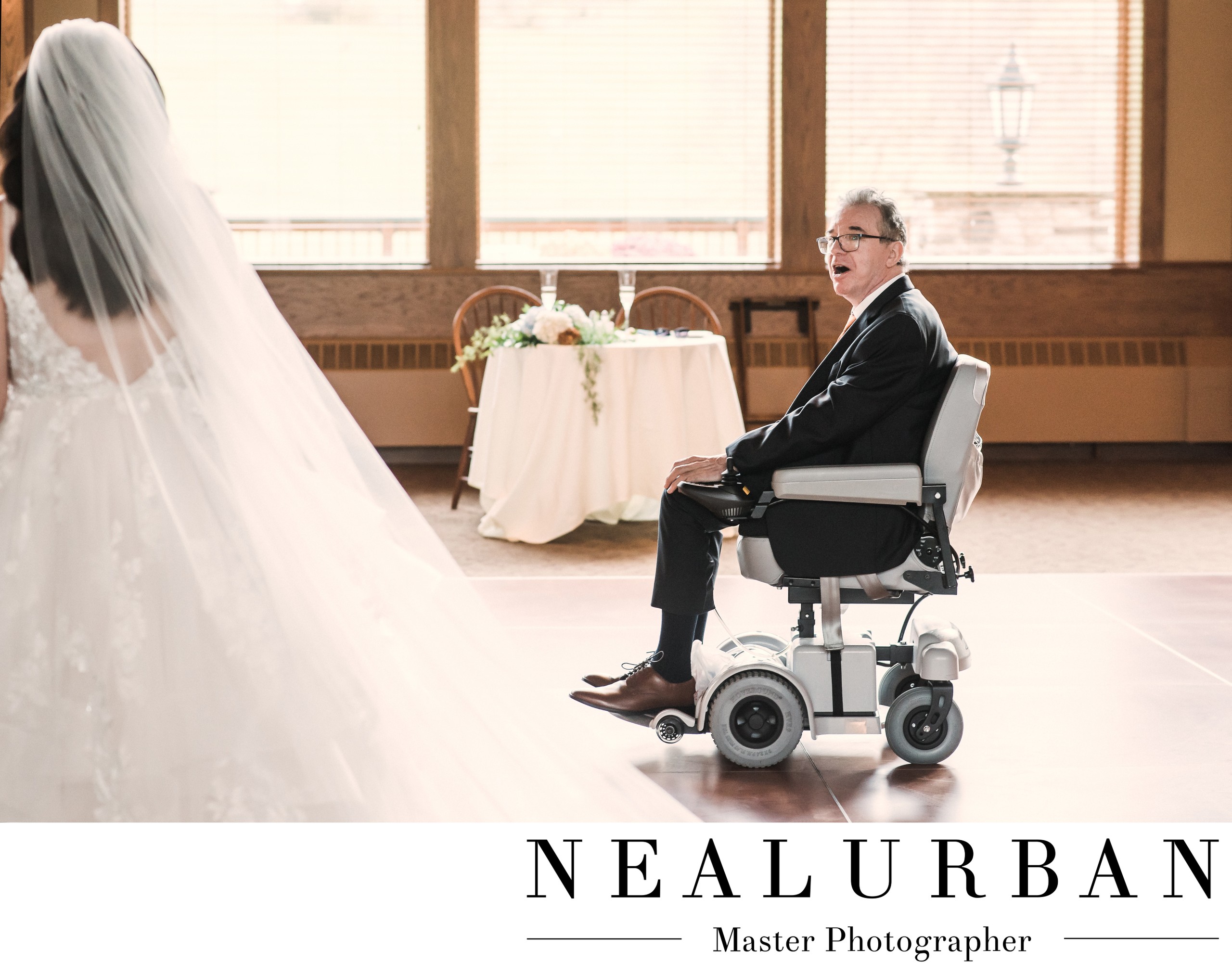 First Look with Dad - Weddings - Wedding Photographers Buffalo NY ...