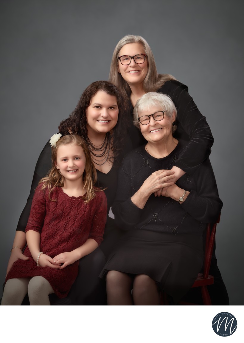 Vancouver WA generational photography - Studio Portraits - Mintz ...