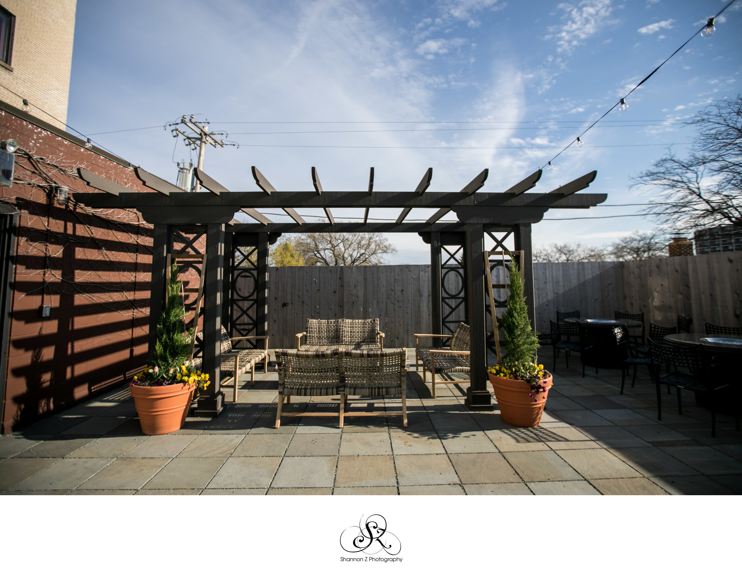 The Atrium: Seating on Rooftop - The Atrium: Milwaukee Industrial Venue ...