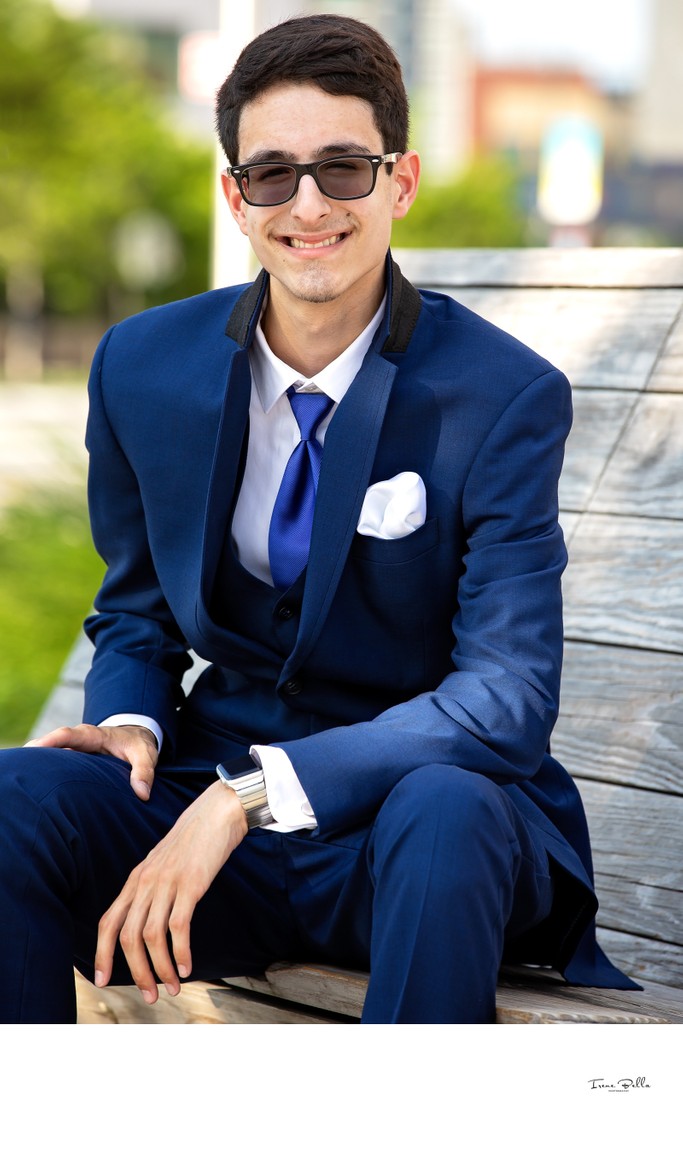 Astoria Park Prom Portrait - NY Prom Photography