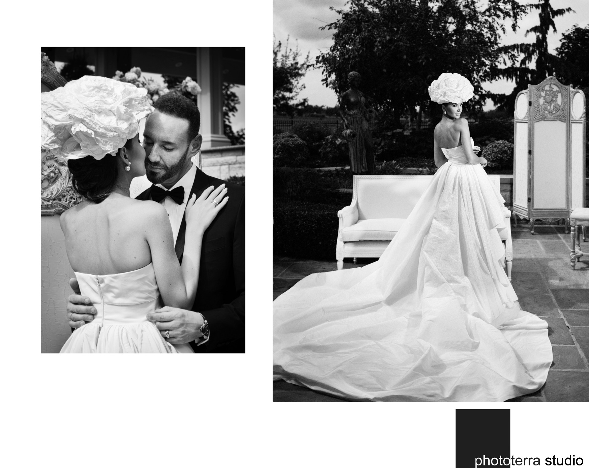 A Monarch Wedding Gown Train - Ritz-Carlton Toronto Wedding ...