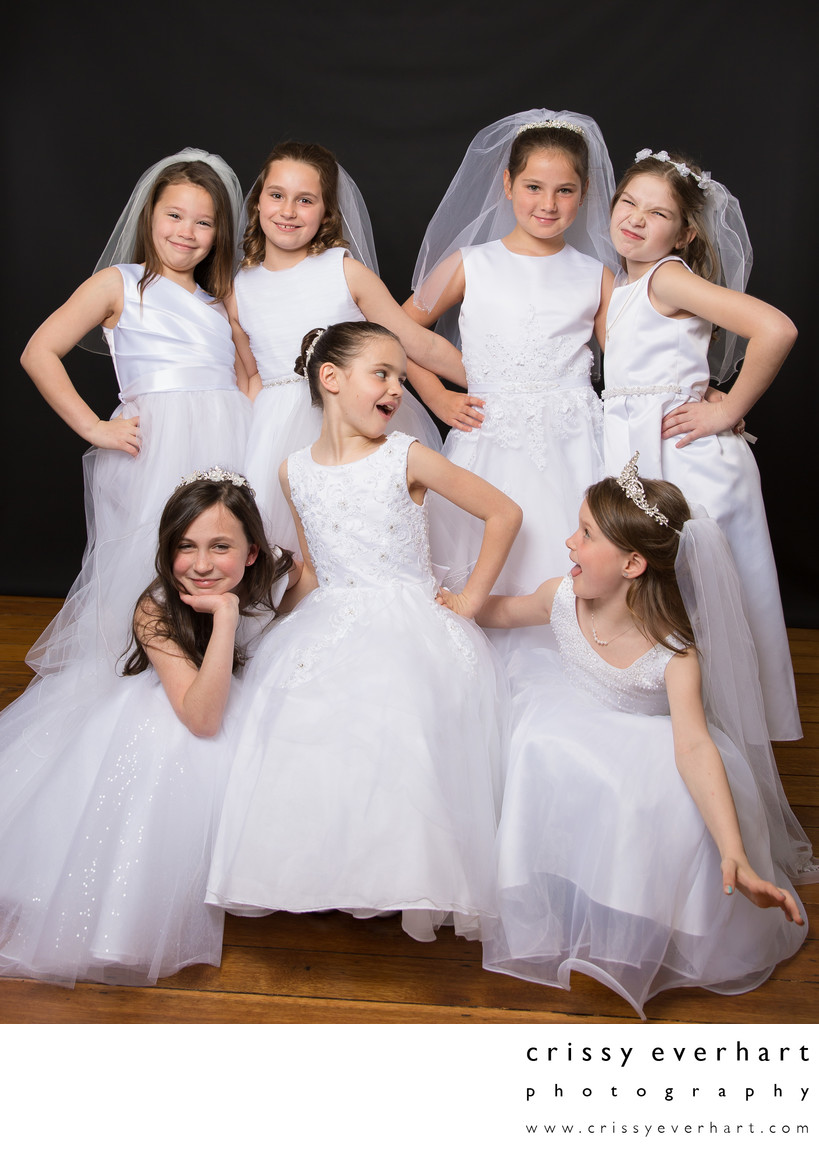 First Holy Communion Photos - Girls