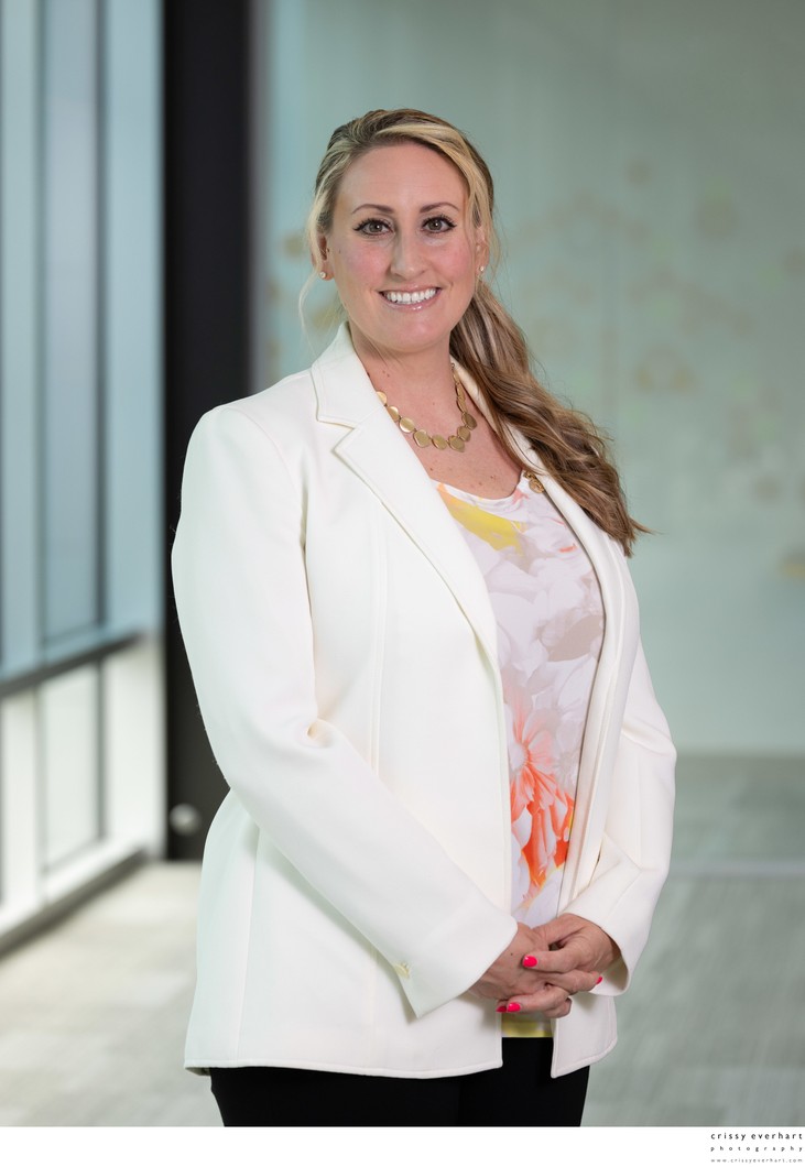 Headshots with Office as Background