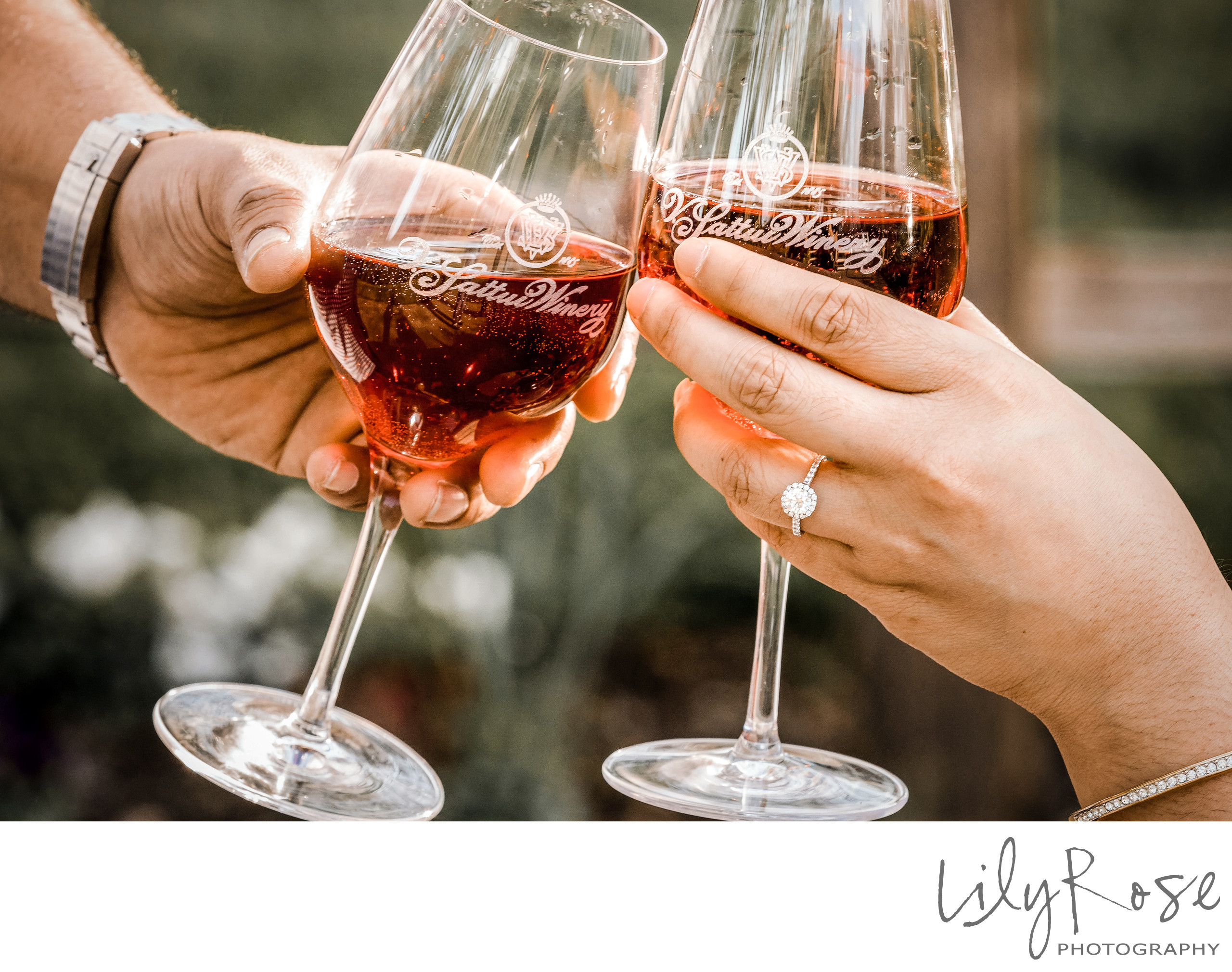 Engagement Couple Goes Wine Tasting at V. Sattui - Napa & Sonoma Wine ...