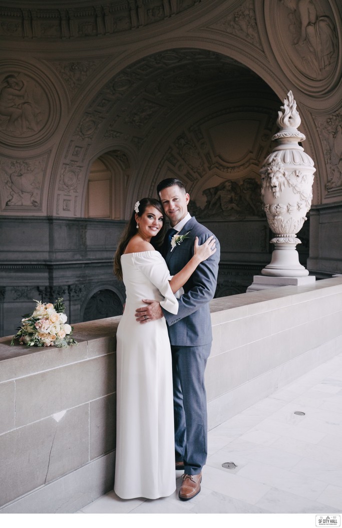 Full Lenght Wedding Portrait - 4th Floor - SFCHWP Studio