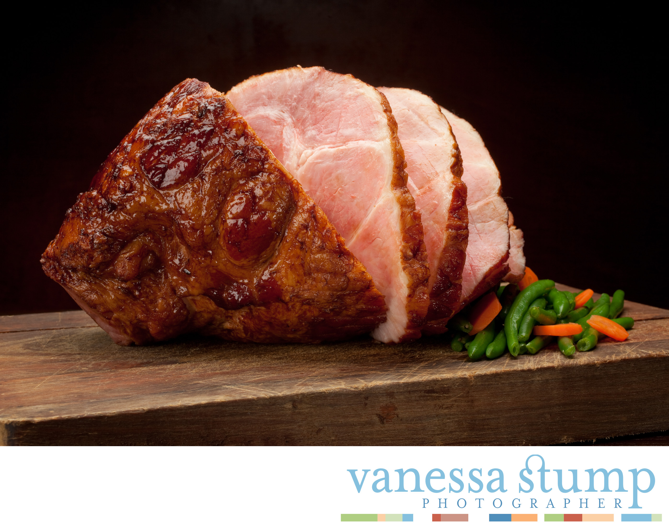 Old-Fashioned Glazed Ham - Vanessa Stump, Photographer