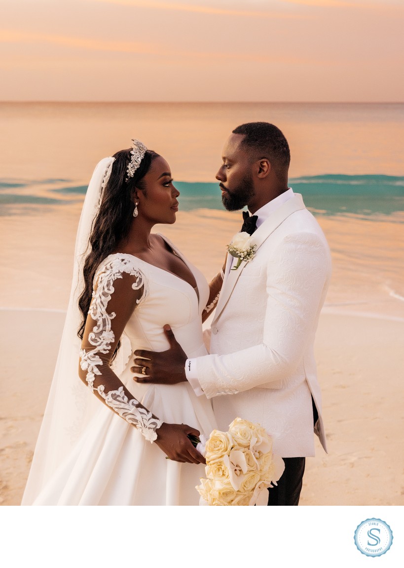 Bahamas Sunset Wedding - Bahamas Wedding Photographer based in South ...