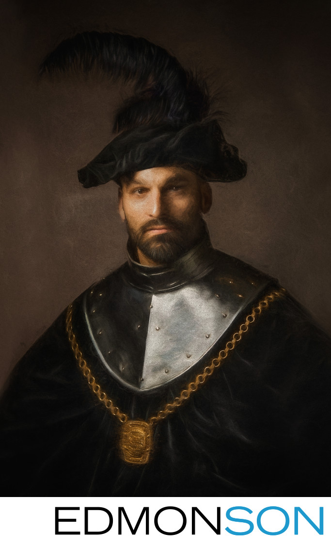 Man In Armor - Rembrandt Inspired Series