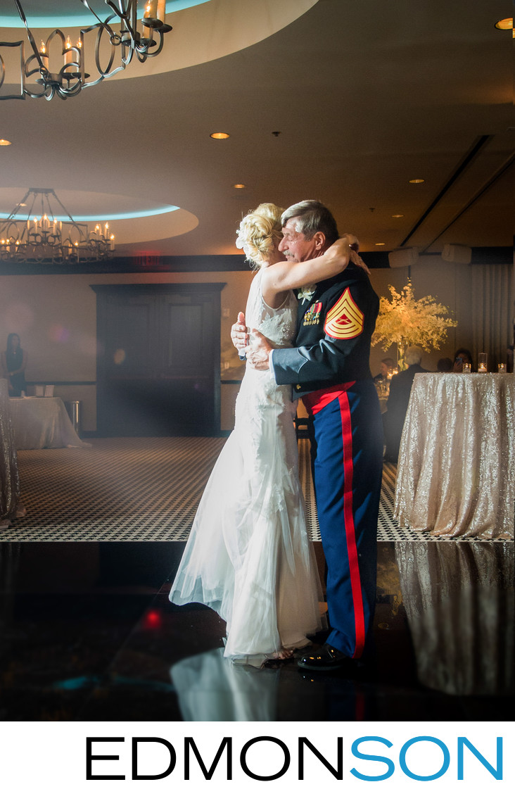 Military Father Daughter Dance At ZaZa Dallas