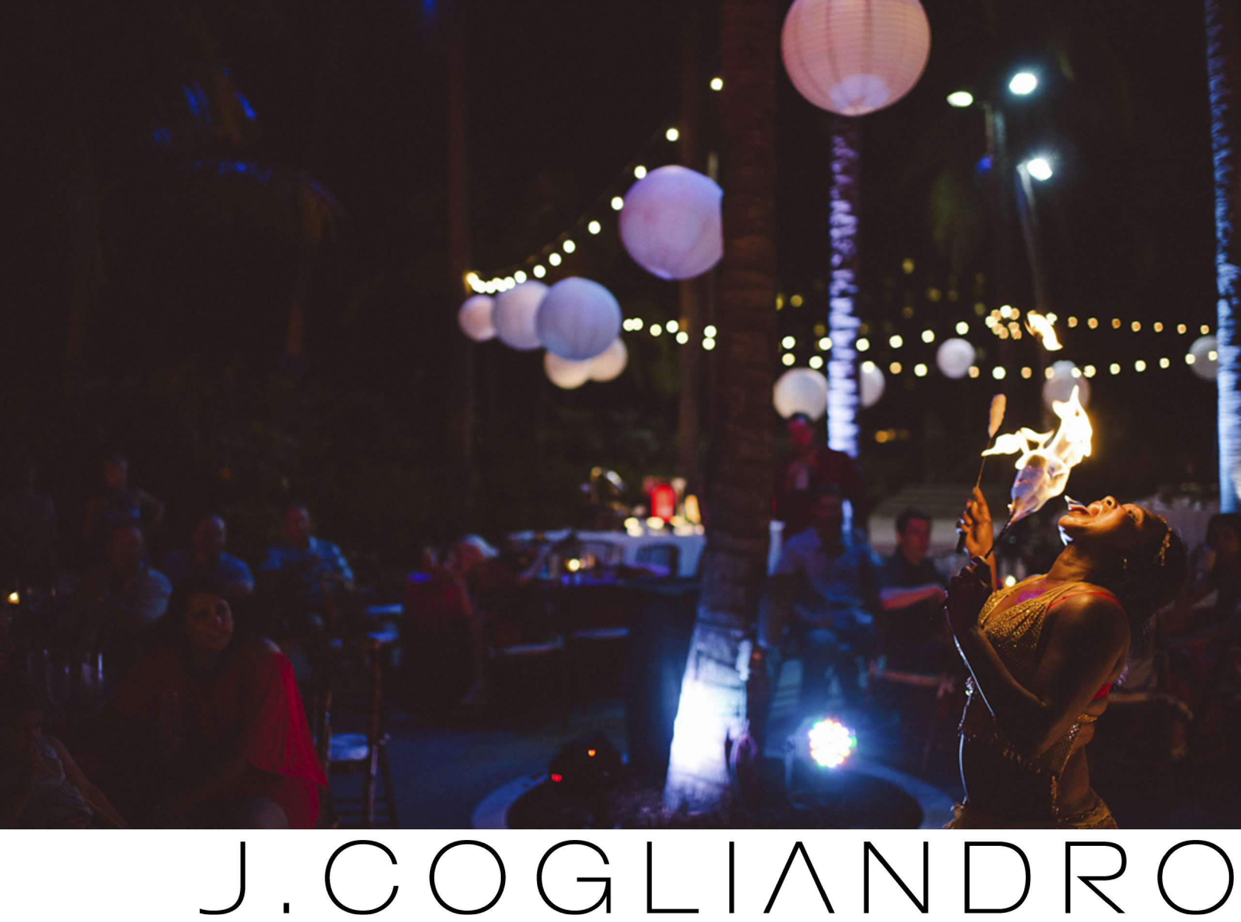Fire Performance Parties at the Dig Deck Atlantis Hotel - J. Cogliandro ...