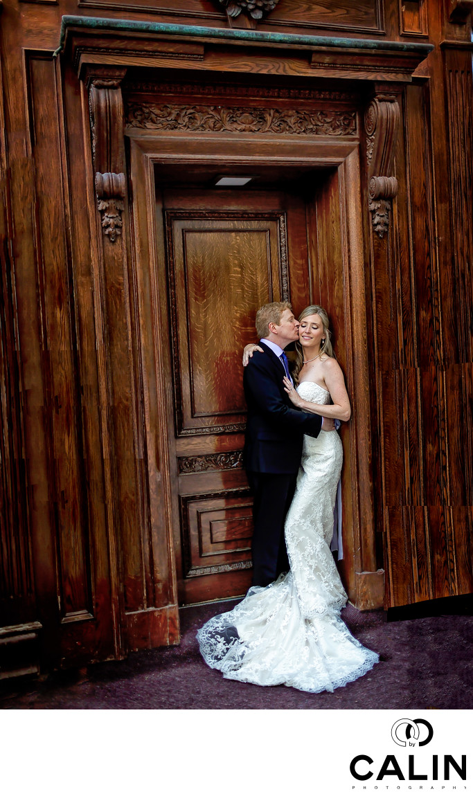 Bride and Groom Portrait at King Edward Hotel Wedding - Wedding ...