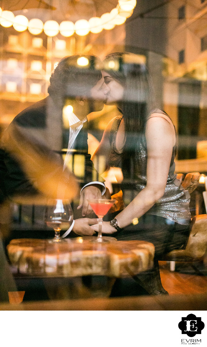 Nightlife Bar Romantic Engagement Picture