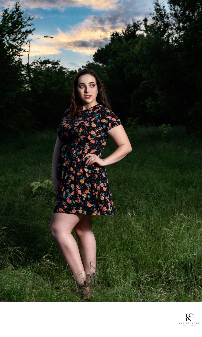 Dramatic Senior Photography - Senior Portraits - Kat Spencer Photography