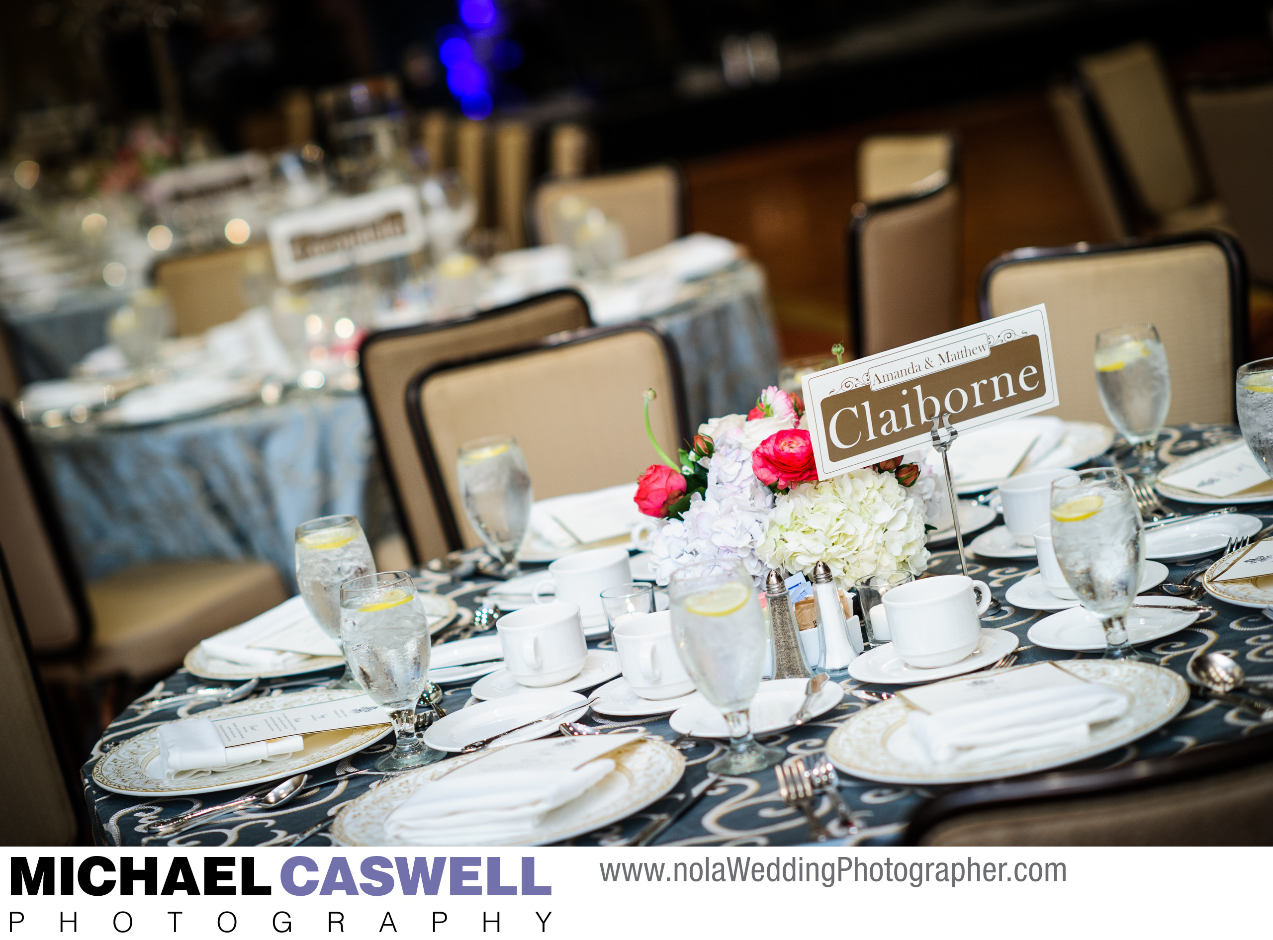 New Orleans Street Sign Table Cards