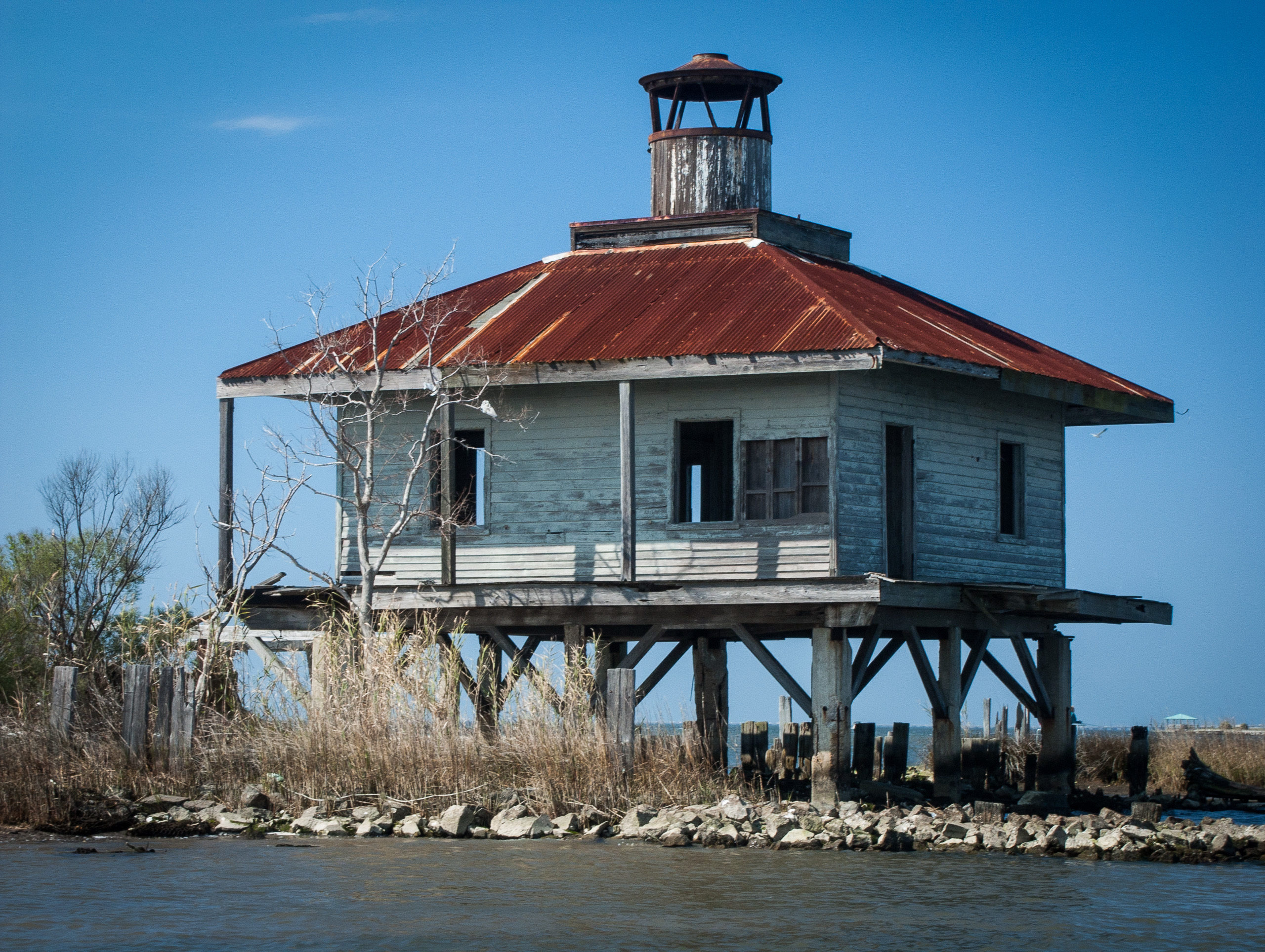 West Rigolets Lighthouse Near New Orleans
