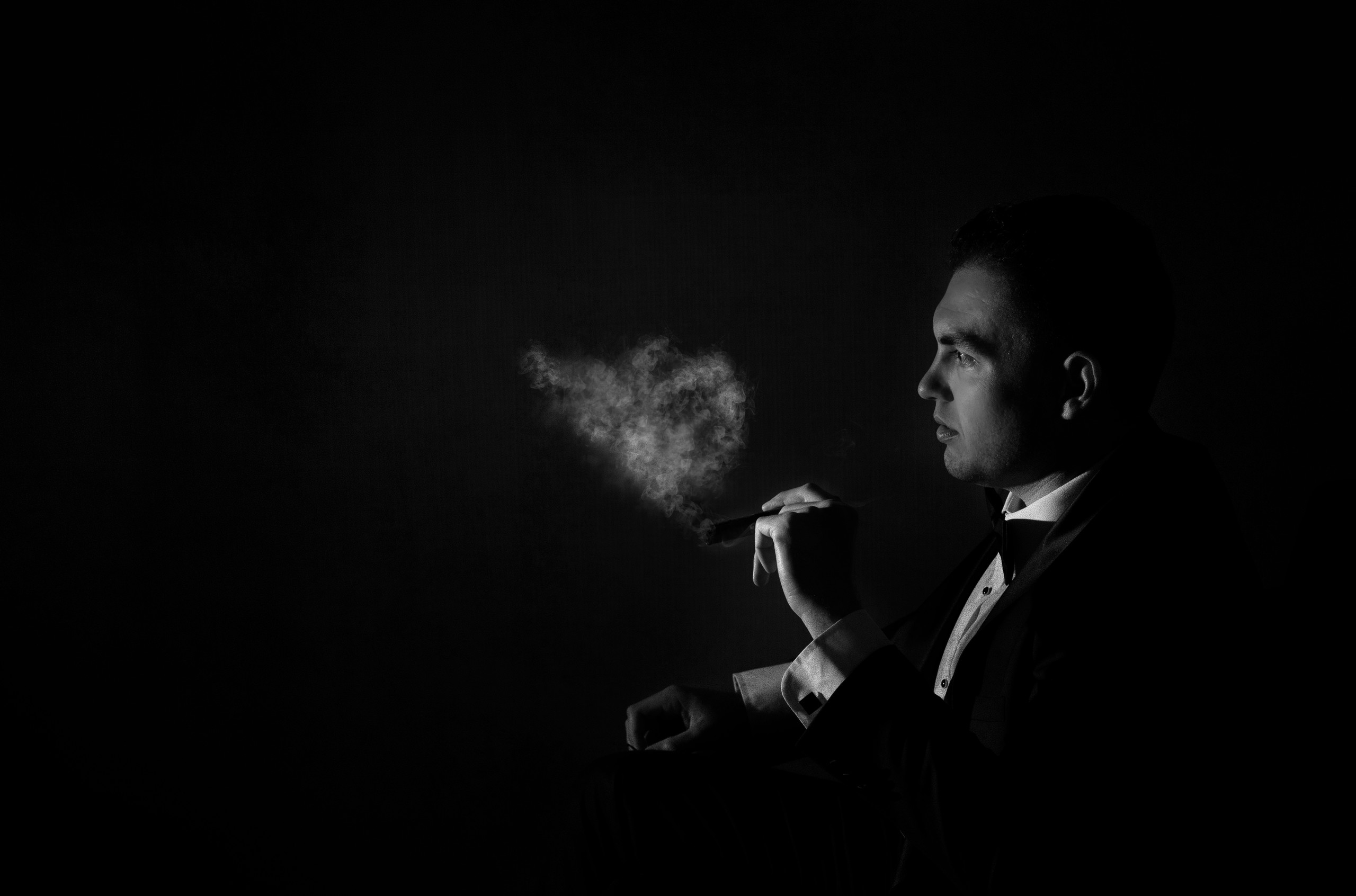 Groom Smoking Cigar Bay area wedding photographer - Rossetti ...