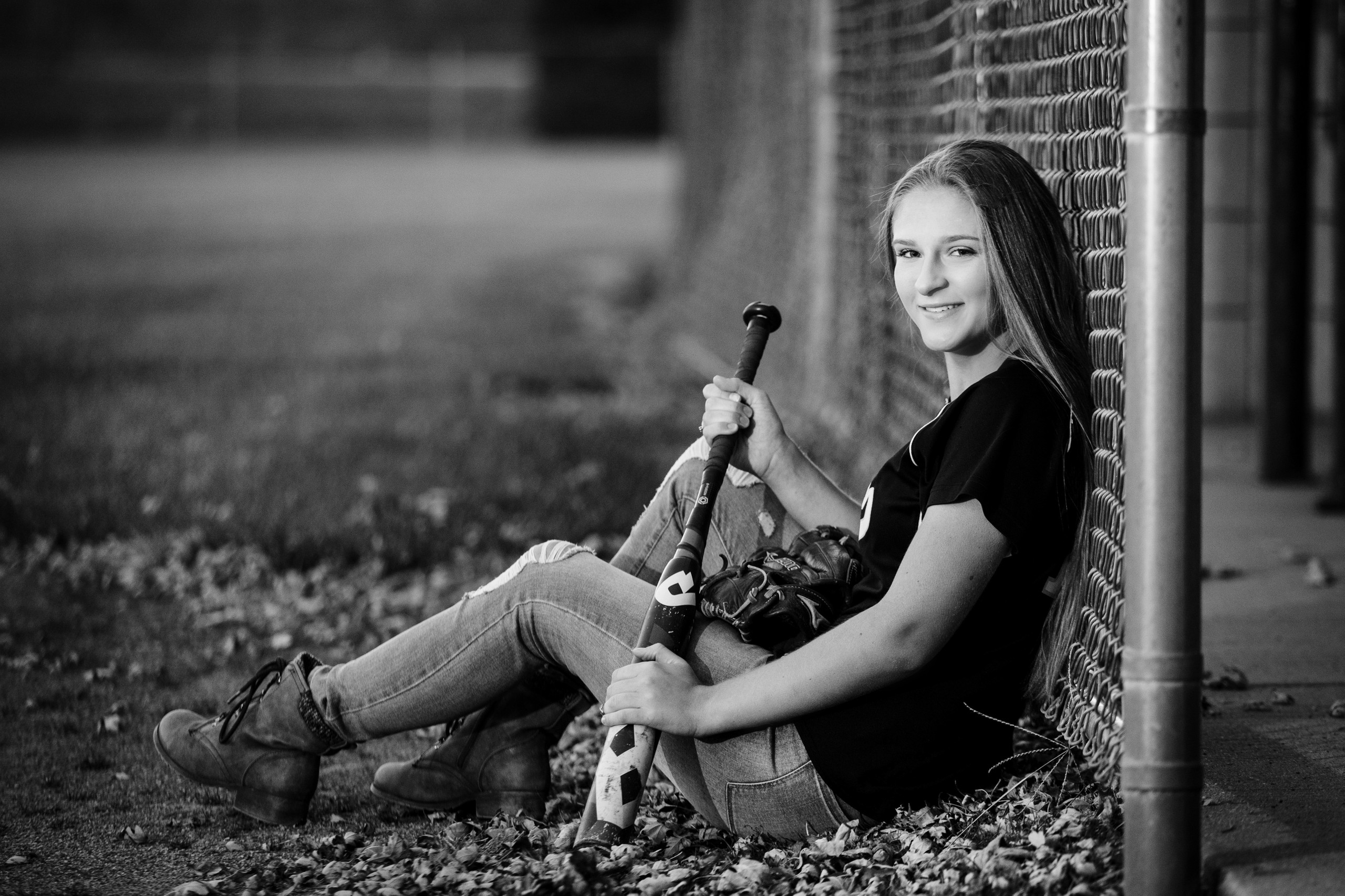 Softball Senior Photos - Nebraska Senior Photographer - Allison Garrett ...