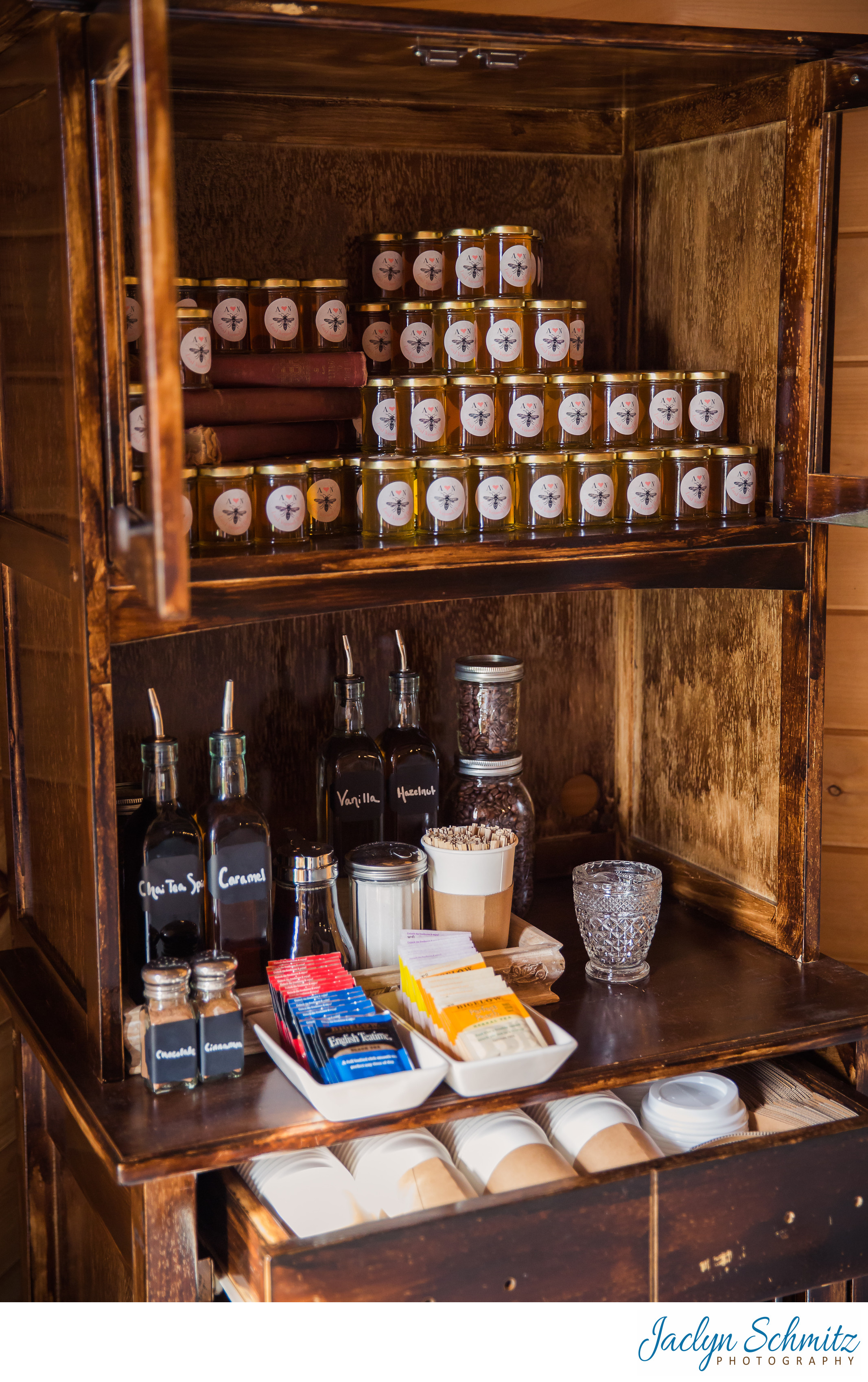 Vintage coffee station wedding ideas - Second & Associate Wedding ...