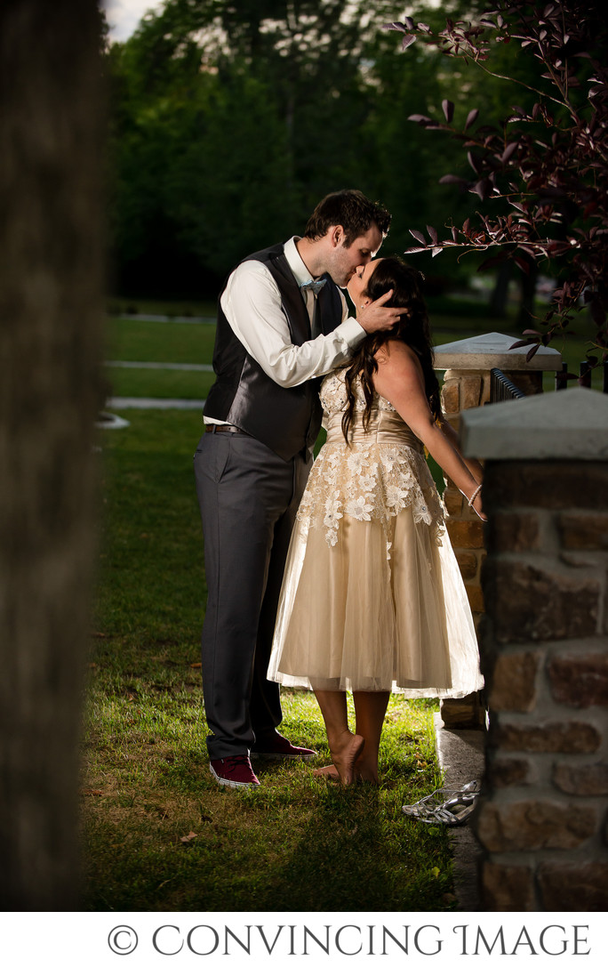 Wedding Pictures at Old Rock Church - Convincing Image