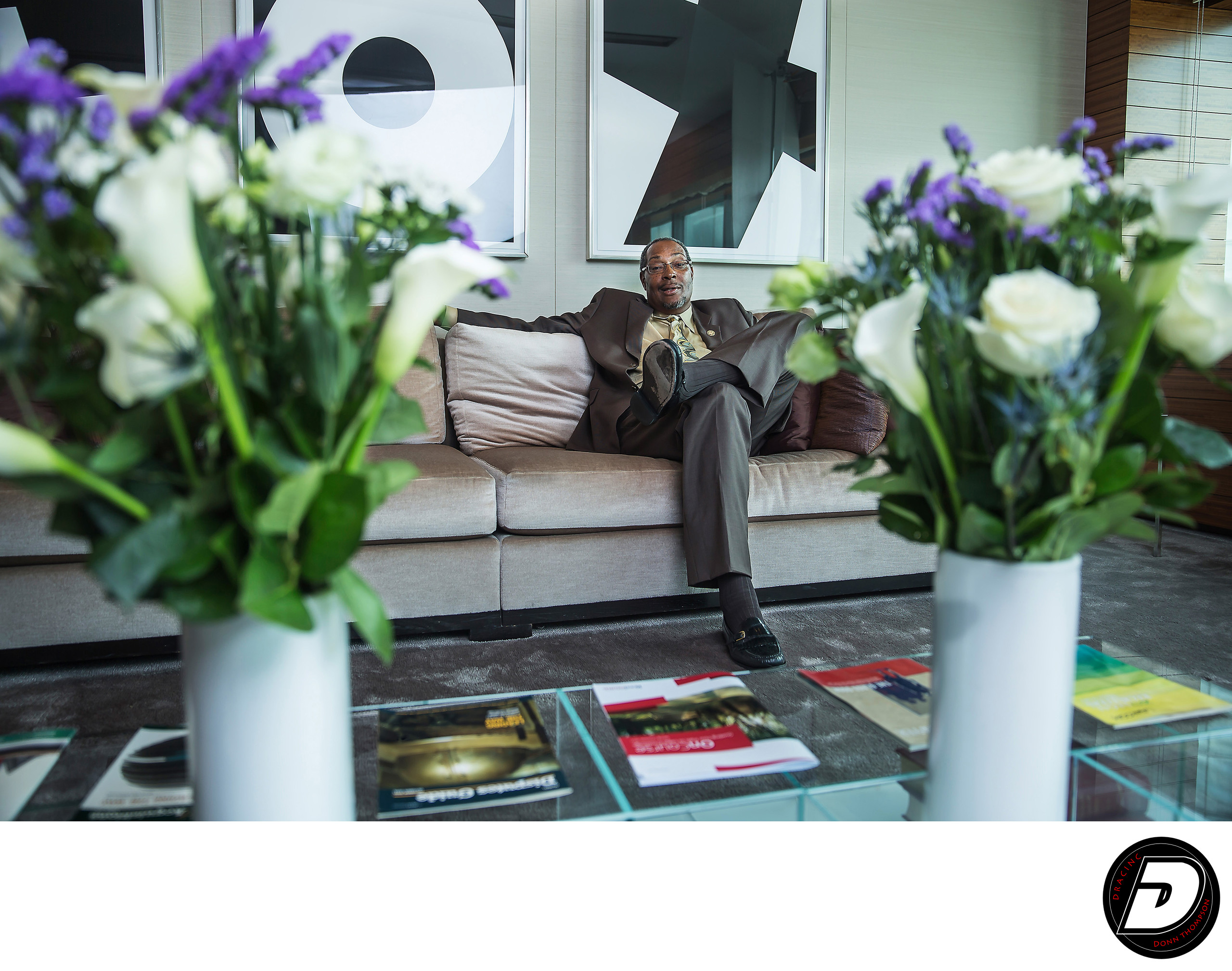 TNJ Cover Ronald Jordan Photo - Portraits - Dracinc