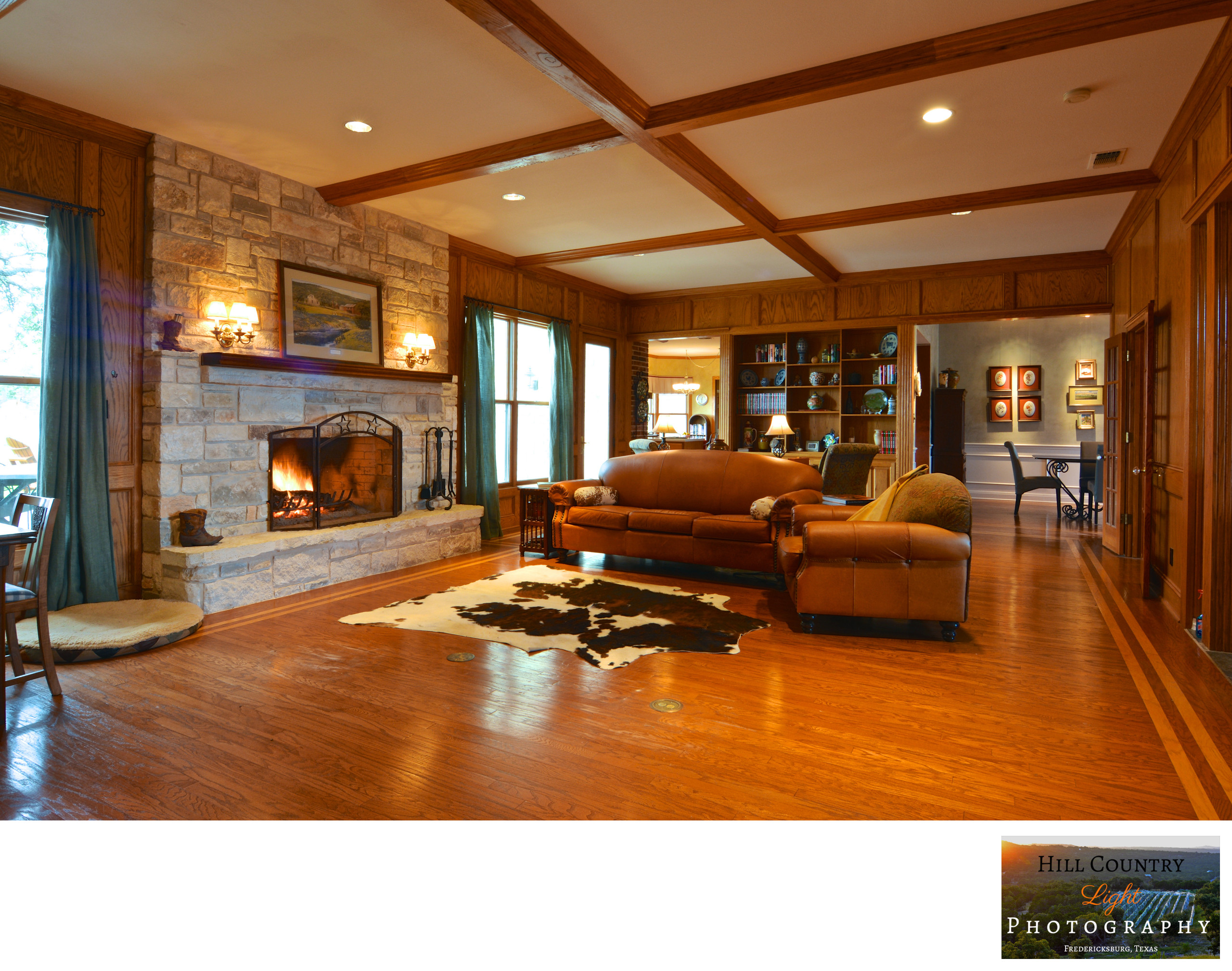 Interior estate ranch home for sale Fredericksburg TX - Hill Country ...