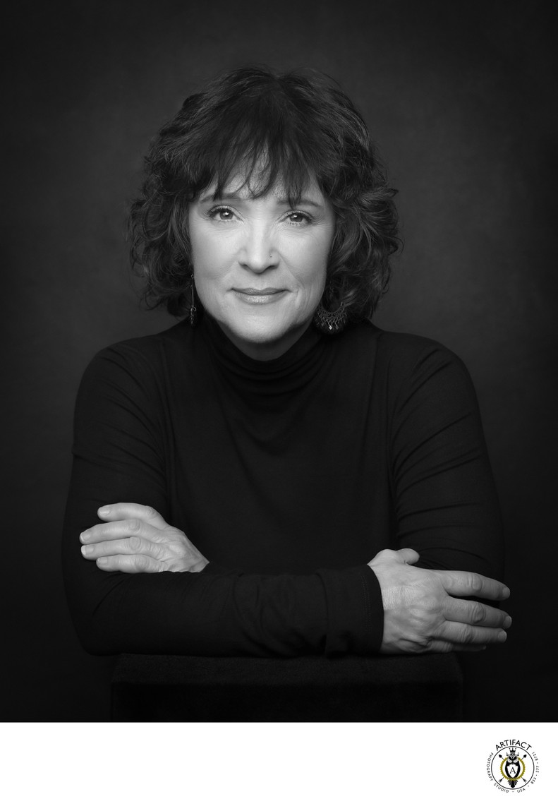 #16 of 50: Beth Keil - 50/50 Black Turtleneck - Artifact Photography Studio