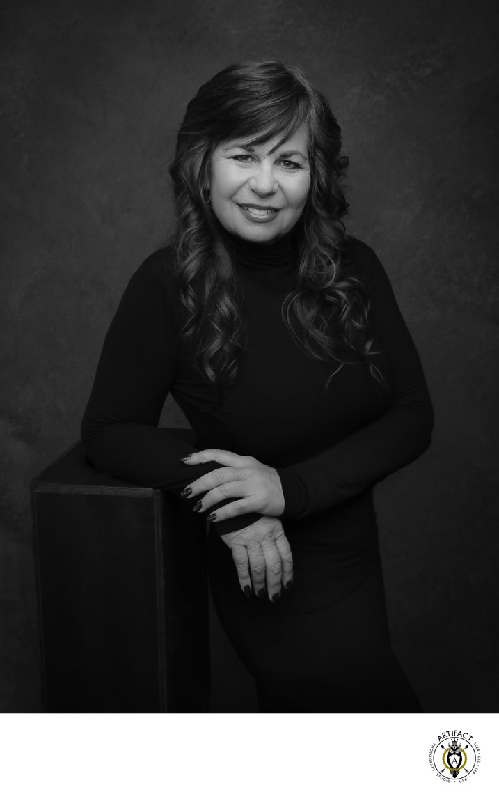 #29 of 50: Mia Reavis - 50/50 Black Turtleneck - Artifact Photography ...