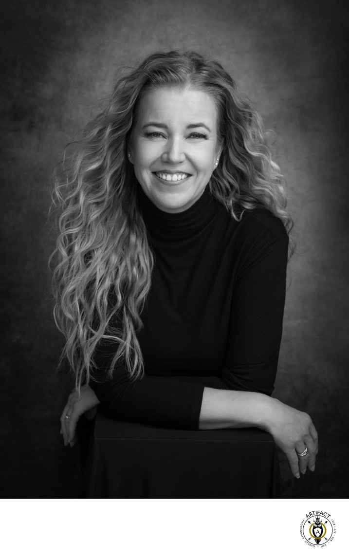 #46 of 50: Renee Deeter - 50/50 Black Turtleneck - Artifact Photography ...