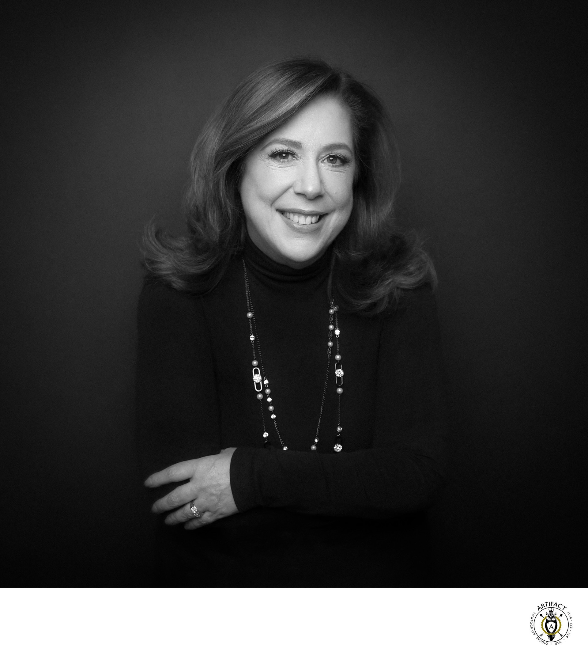 #14 of 50: Paula Watkins - 50/50 Black Turtleneck - Artifact ...