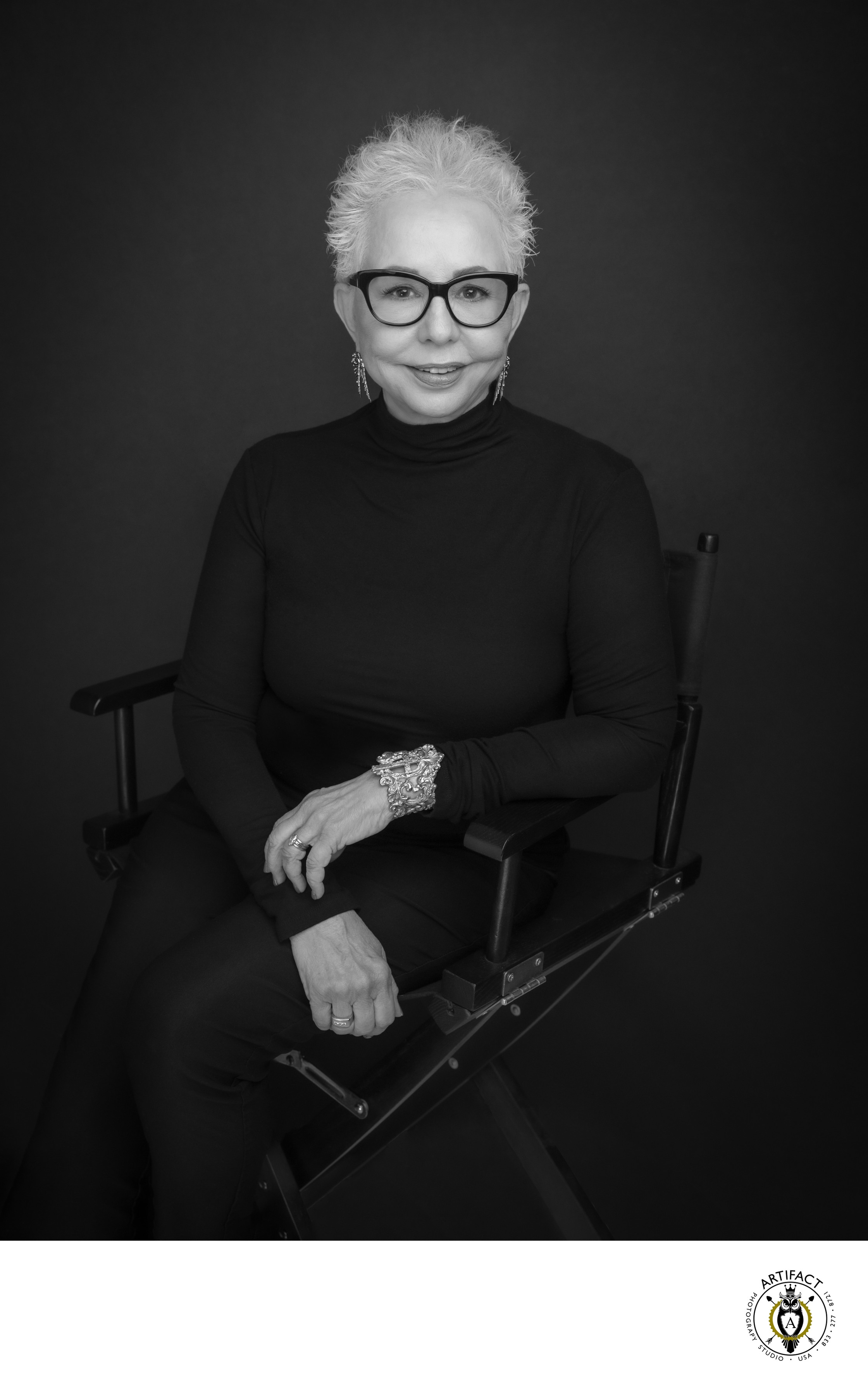 #50 of 50: Carlotta Flores - 50/50 Black Turtleneck - Artifact ...