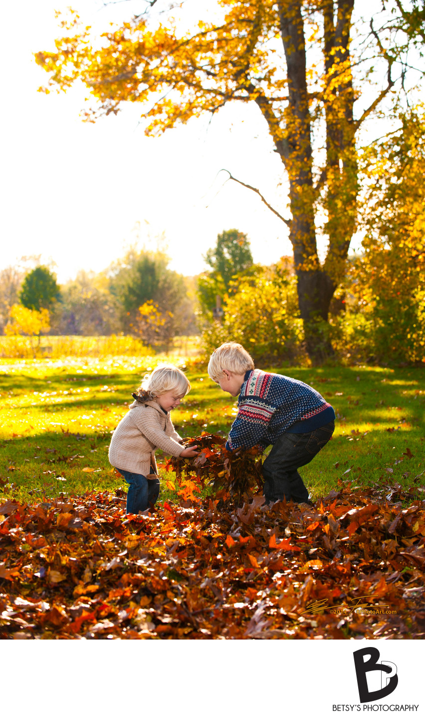 Location Portrait Fall Color Tips - Betsy's Photography